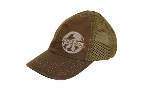 Microtech & SureFire Collaboration Hat - Brown Offset Logo