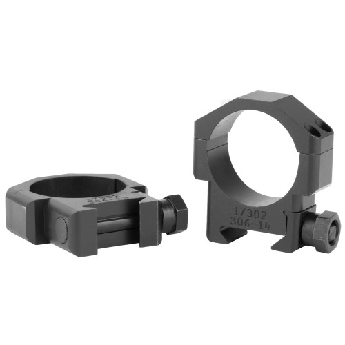 Badger Ordnance Ring Fits Picatinny High Height Black