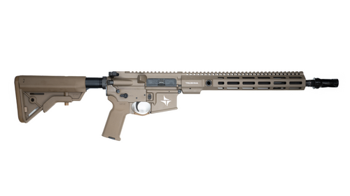TRIARC Systems | TSR-15S Rifle 13.9" (PINNED) HUXWRX 5.56 Nato | TAN