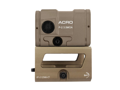 AIMPOINT - ACRO P2 - 3.5 MOA with 39MM B&T QD Mount - FDE/Coyote Tan