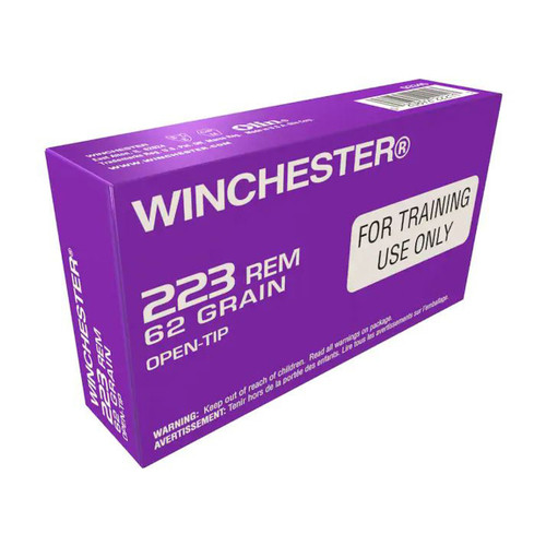 Winchester LE Training Ammunition .223 Remington 20 Rounds 62 Grain ...