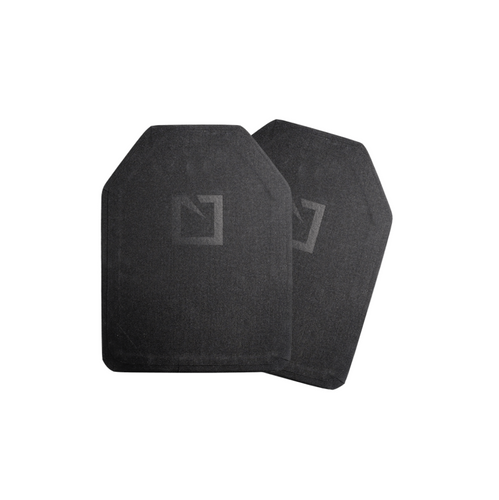 Hesco M210 Special Threat Ballistic Plate Pair (x2) Large SAPI Cut ...