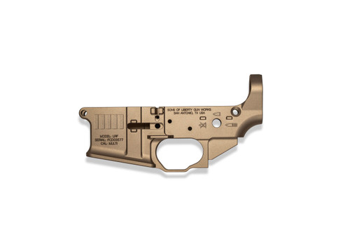 SOLGW - FCD Anodized Lower Receiver - Tan Anodized