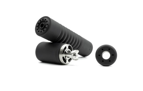 AB Suppressor 5.56 RAPTOR 8 Stack with Flush and 3" Standard Reflex mounts
