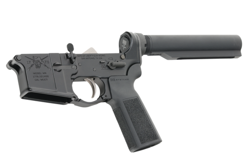 SOLGW M4 Angry Patriot Complete Lower Receiver - A5 Buffer System - No ...