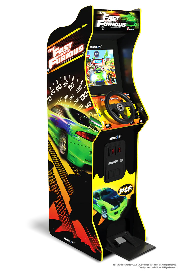 Arcade1Up The Fast & The Furious Deluxe Arcade Machine Assembly Service