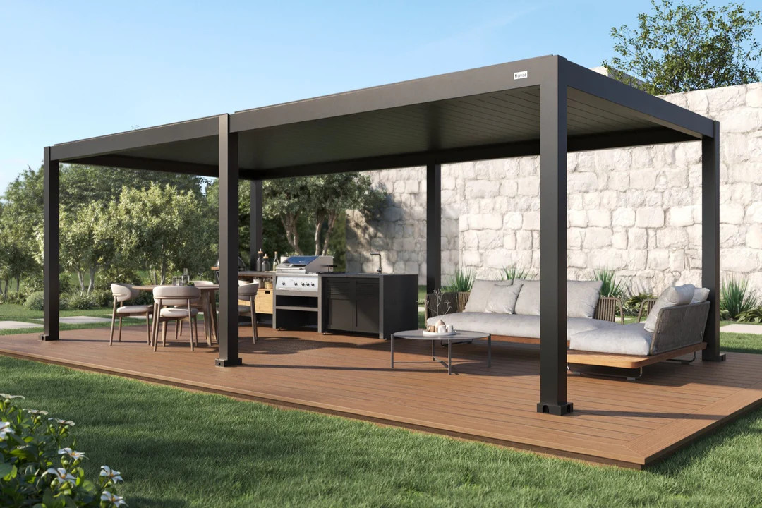 Hanso MASTER+ Pergola Installation powered by HandyBuddy
