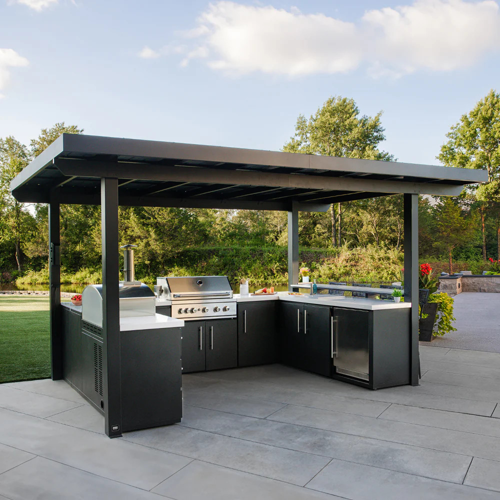 Backyard Discovery Fusion Fire Outdoor Kitchen Installation By ...