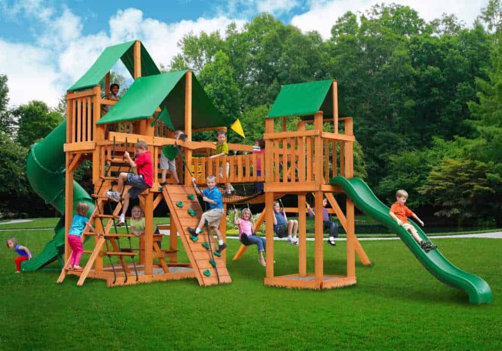 Gorilla Playsets Treasure Trove I Swing Set Installation Servivce