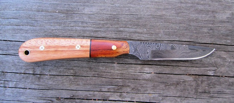 Lacy Smith - Damascus Skinner - SK0100-FLS - Smith Knives