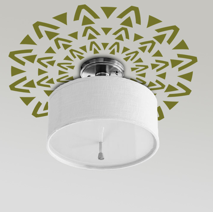 Ceiling medallion Decal Aztec Tribal Decor