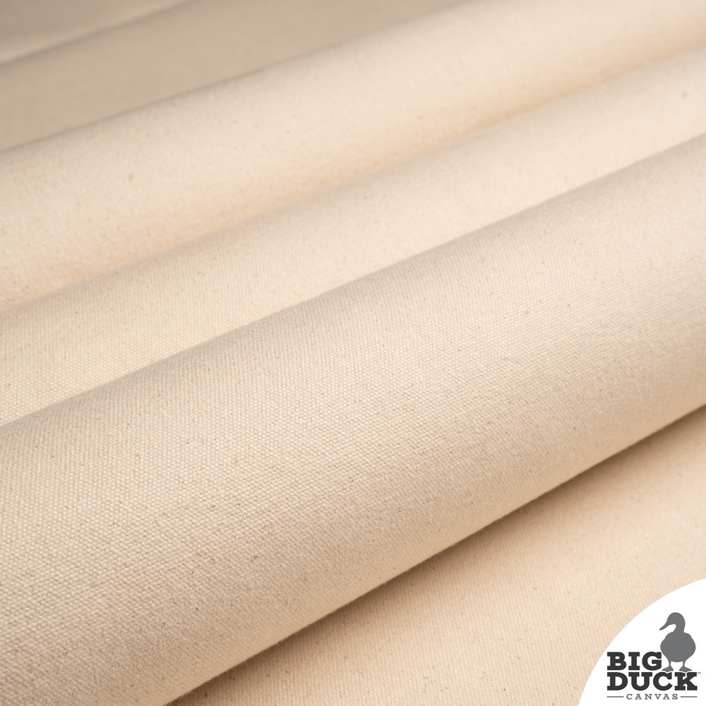 Cotton Canvas Fabric By The Yard | #4/48" Duck Cloth | Heavyweight Canvas