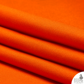 Orange 10oz Cotton Duck Cloth - Cotton Canvas By The Yard
