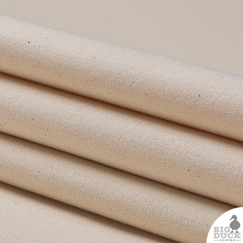 Canvas Fabric | Natural 10oz Cotton Duck Cloth | Cotton Canvas By The Yard