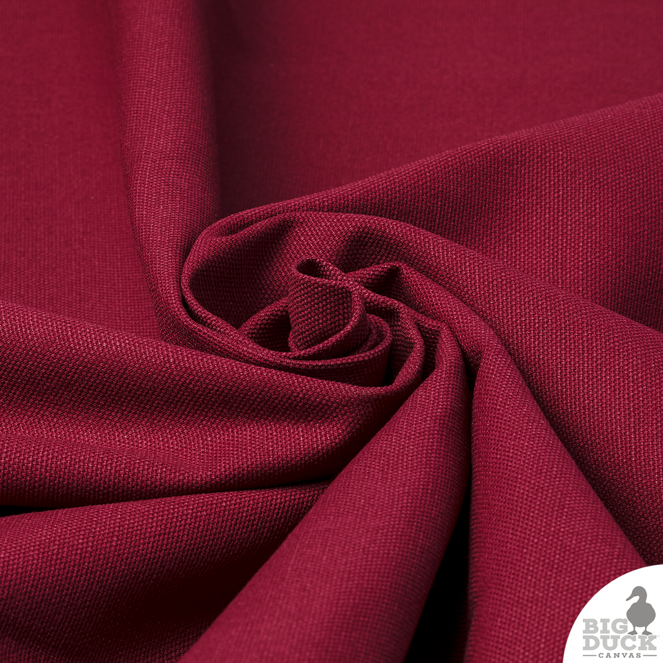 Red 10oz Cotton Duck Cloth - Cotton Canvas By The Yard