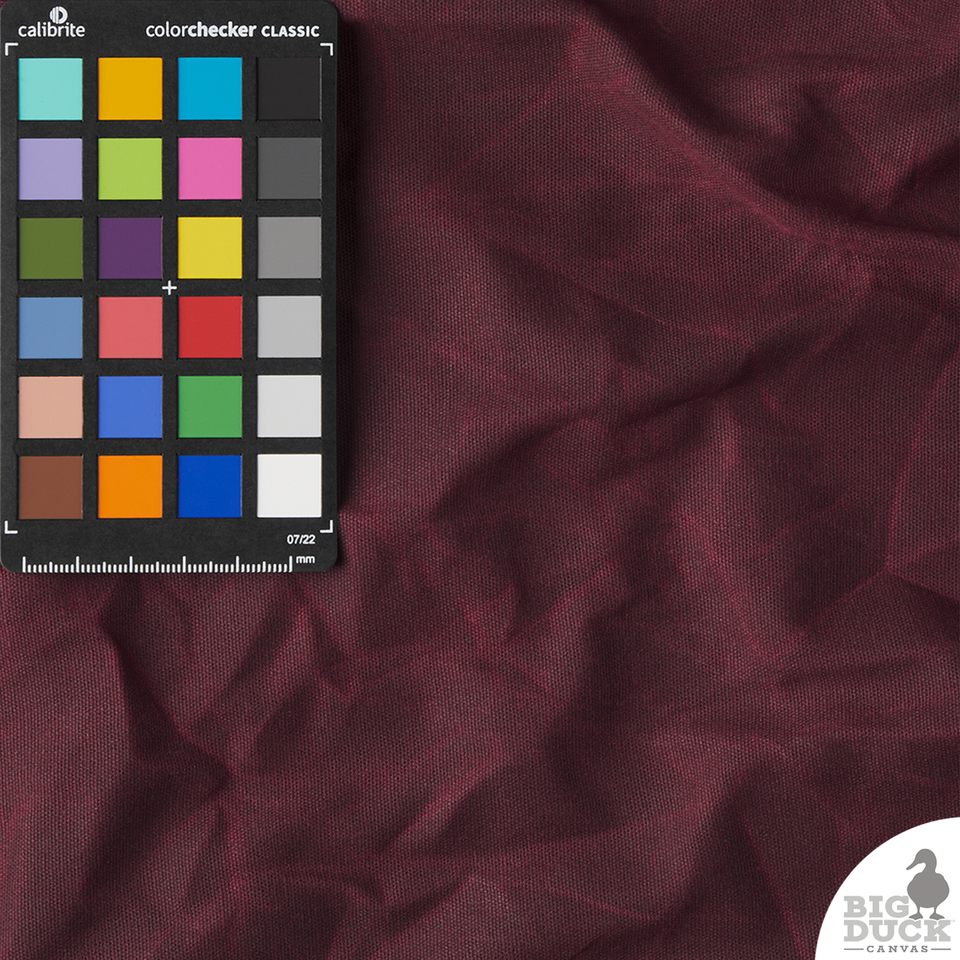 Waxed Canvas Fabric | Canvas Fabric | Canvas Waxed |Oxblood