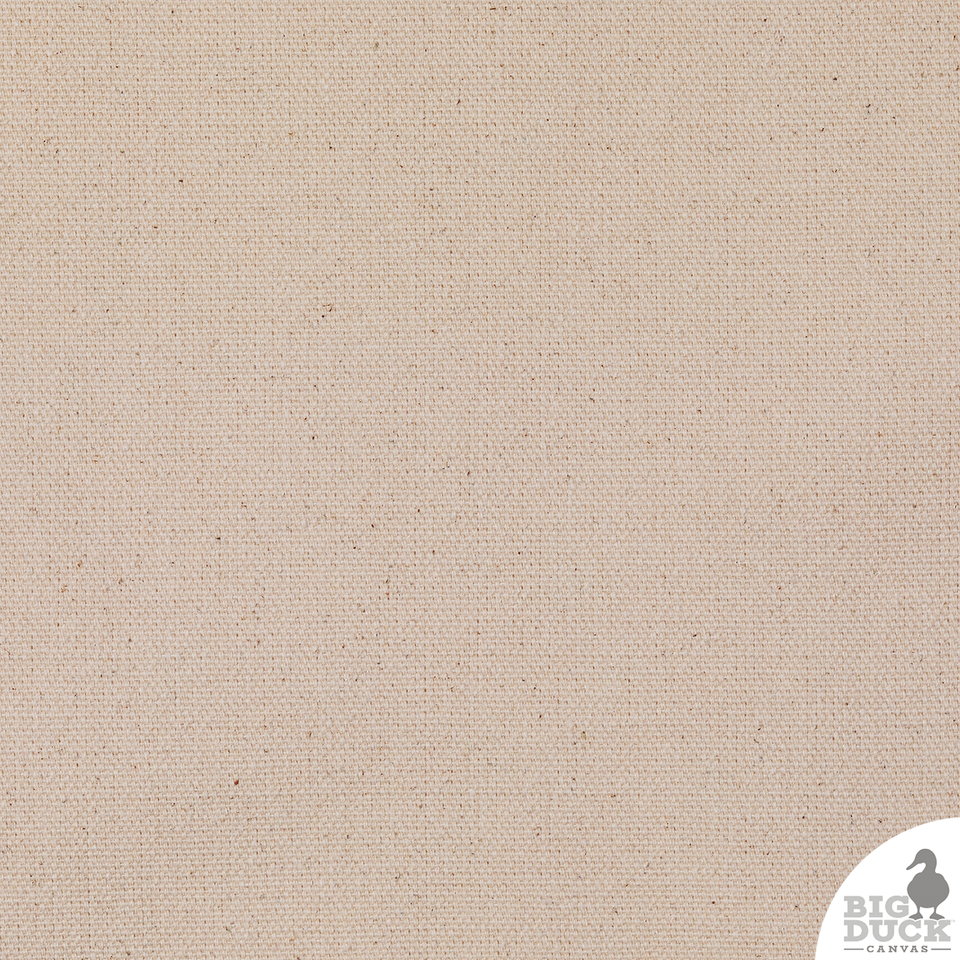 Canvas Fabric | Natural 10oz Cotton Duck Cloth | Cotton Canvas By The Yard