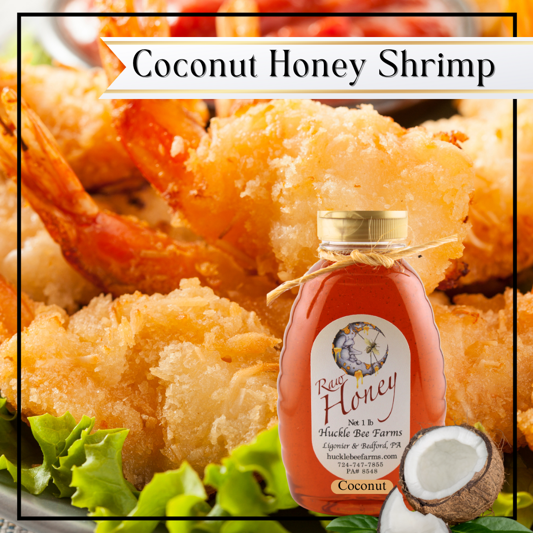 Coconut Infused Honey 1lb.