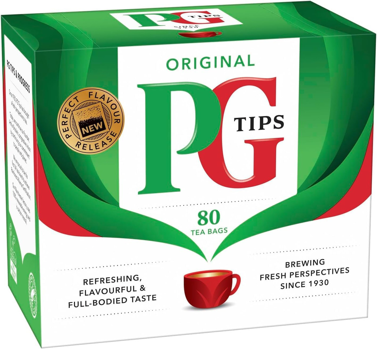 PG Tips Original Square Tea Bags 80ct.