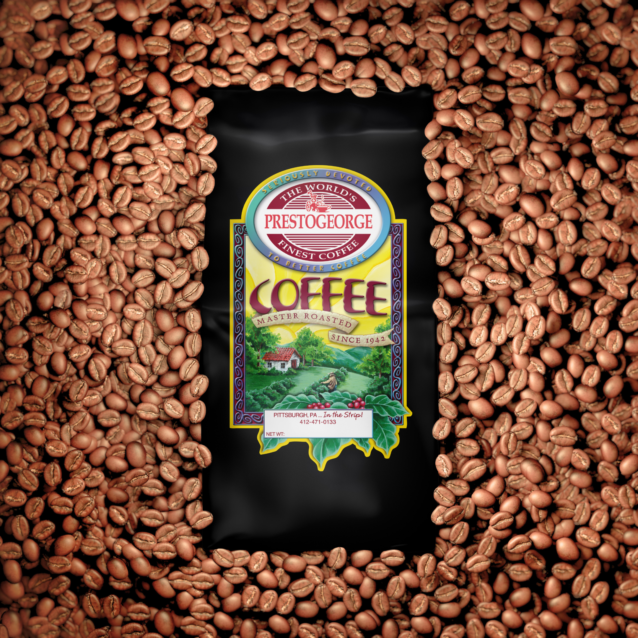 Brazil Summer Solstice City Light Roast - Prestogeorge Coffee & Tea
