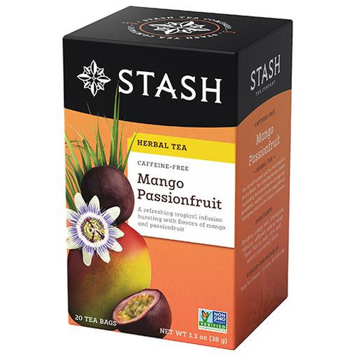 Stash Mango Passionfruit Herbal Tea Bags 20ct. - Prestogeorge Coffee & Tea