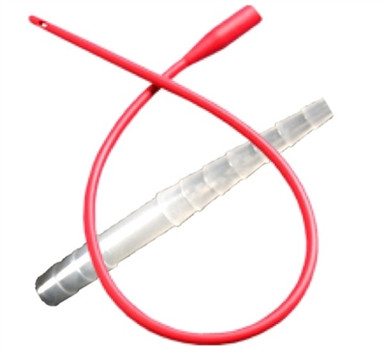 Red Catheter Tubes and Connector-20F