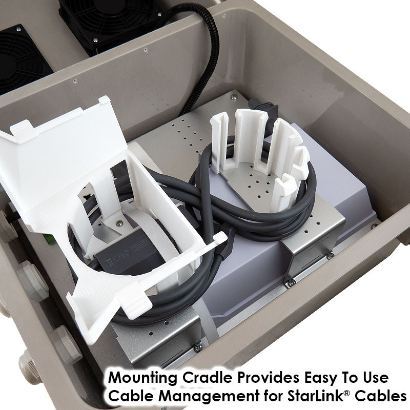 Fiberglass | Weatherproof | Enclosure | for | Starlink® | Satellite ...