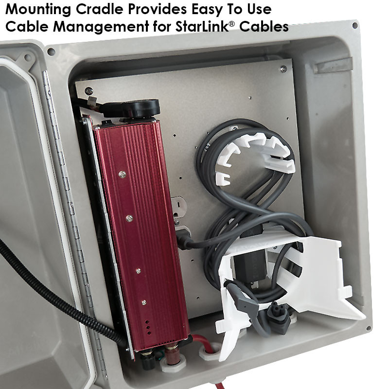 Fiberglass | Weatherproof | Enclosure | for | Starlink® | Satellite ...