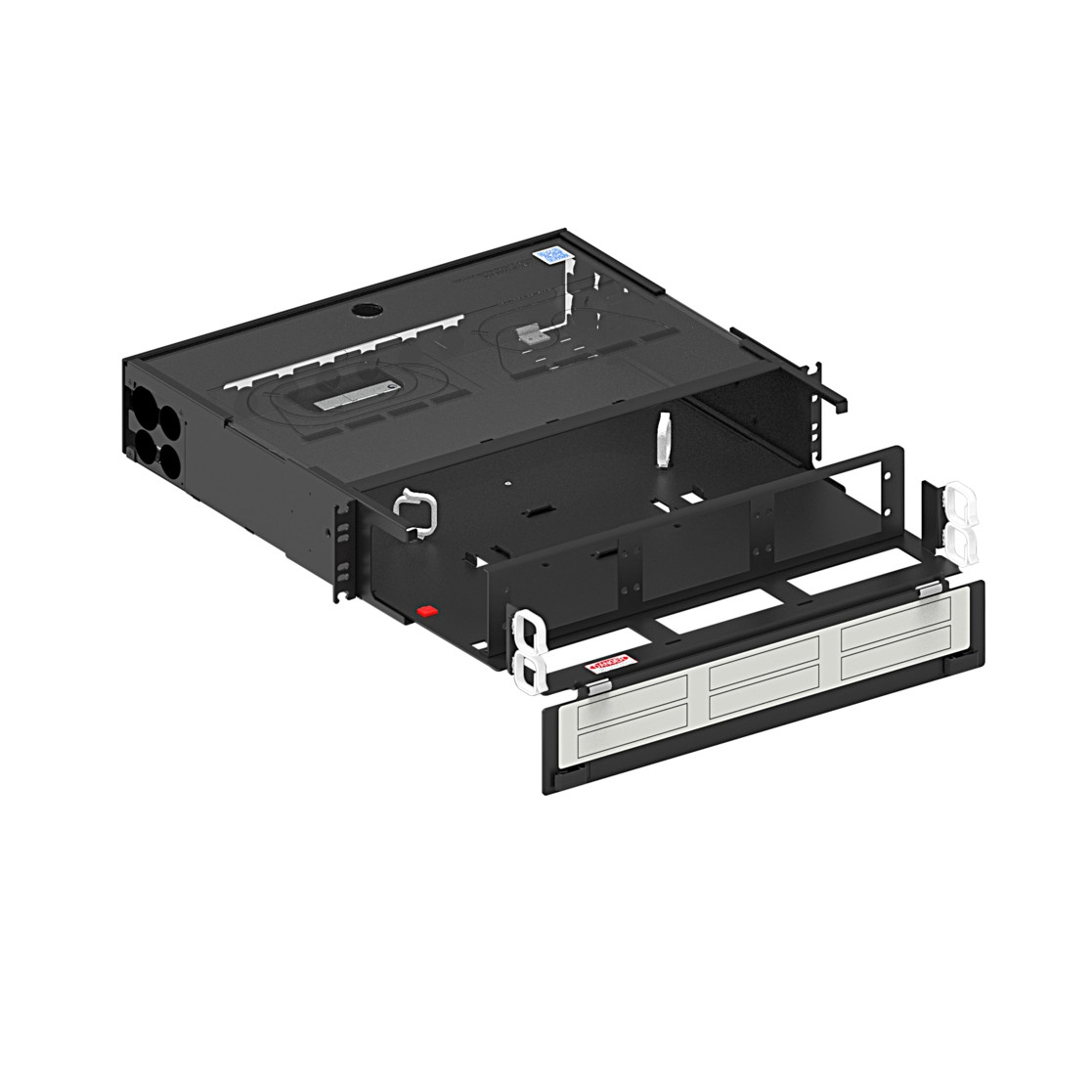 Commscope | EPX-2U-PNL-ENC | Fiber | Optic | Rack | Mount | LIU | 6 ...
