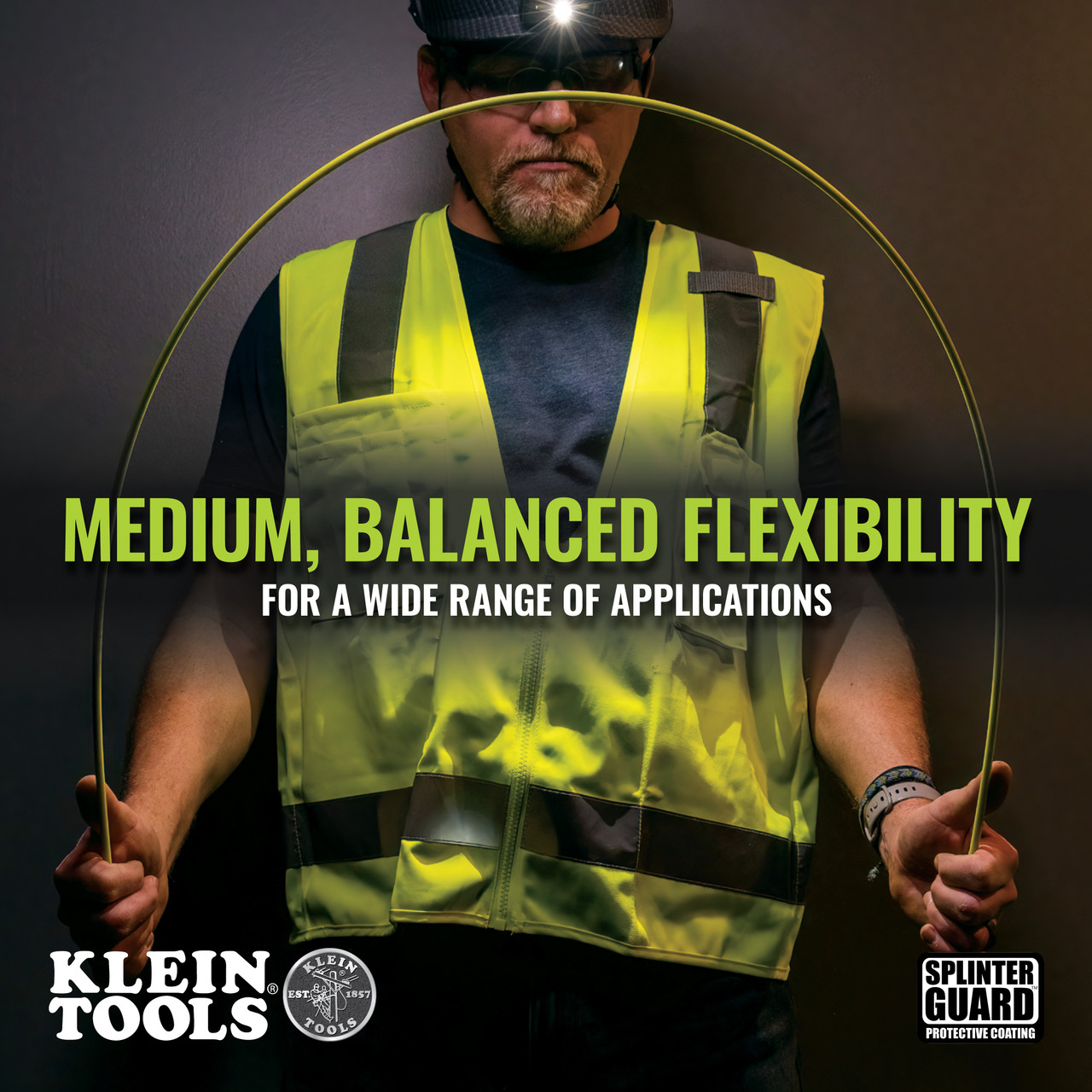 Klein | 50052 | 5-Foot | Mid-Flex | Glow | Fish | Rod