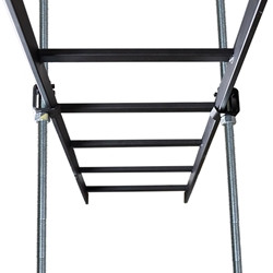 New | Tech | Cable | 5/8" | Ladder | Rack | Ceiling | Mount | Kit | 6 ...