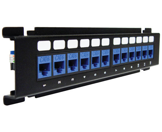 12 | Port | Vertical | Patch | Panel | Blank | Category | 6, | 7 | or ...