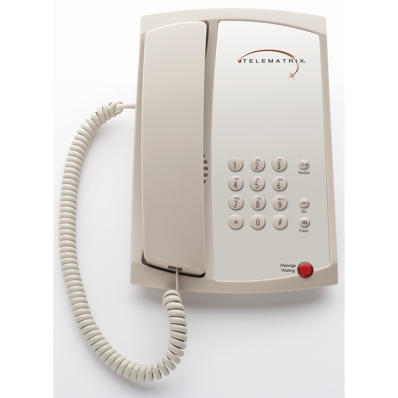 Telematrix | 31039 | 3100MWB | Single | Line | Lobby | Phone | Ash