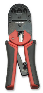 Universal Modular Plug Crimping Tool For RJ45, RJ12 and RJ11 Modular ...