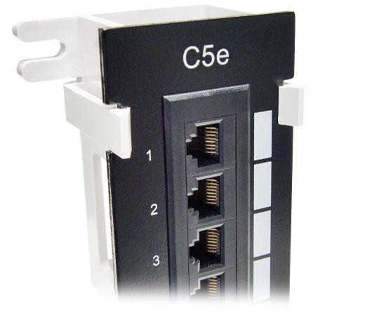 12 Port Category 5E Vertical Patch Panel