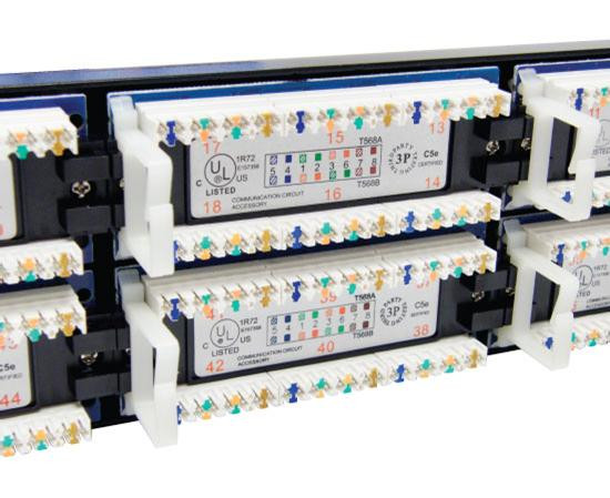 48 Port Category 5E Horizontal Patch Panel