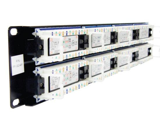 48 Port Category 5E Horizontal Patch Panel
