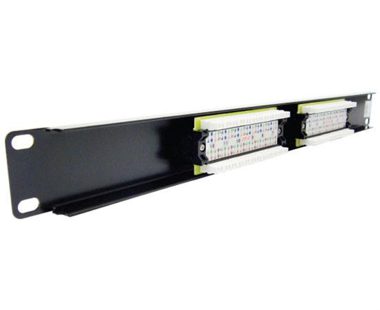 12 Port Category 6 Horizontal 19" Patch Panel