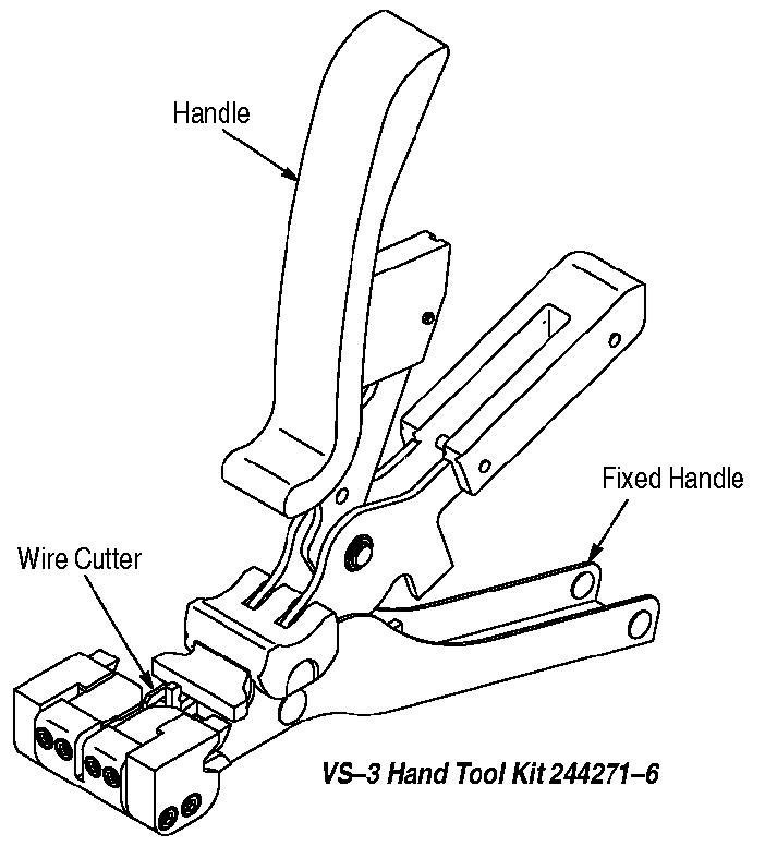 230971-5U | Amp | Tyco | VS-BA | Picabond | Crimp Tool