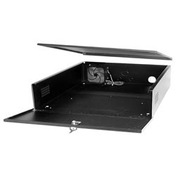 DVR Lockbox 18x18x5 with Fan DVR Lock Box