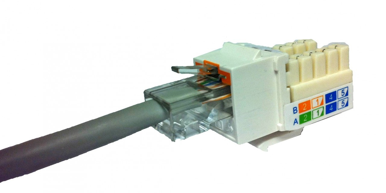 NLJ-5501 Locking Keystone Security Jacks for Secure Voice and Data ...