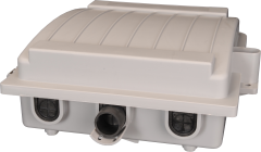 Outdoor Fiber Distribution Box Includes SPlice Tray up to 2 PanelsRNI-2500