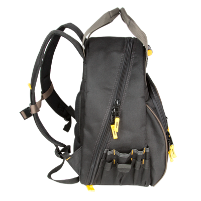 Tech Gear 53 Pocket LED Lighted Backpack Tool Bag