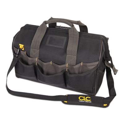Tech Gear 45 Pocket LED Lighted 18” MegaMouth Tool Bag