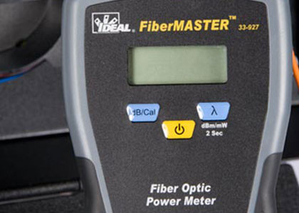 FIBERMASTER | Fiber | Optic | Cable | Tester | MM/SM | Light | Source