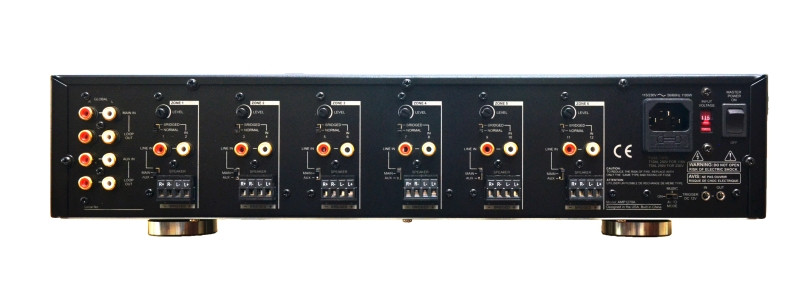 AMP1270 Current Audio 6 Zone 12 Channel D Force Amplifier
