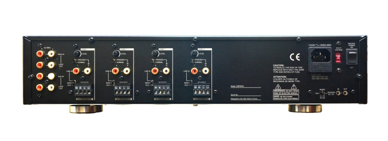 AMP870 Current Audio 4 Zone 8 Channel D Force Amplifier