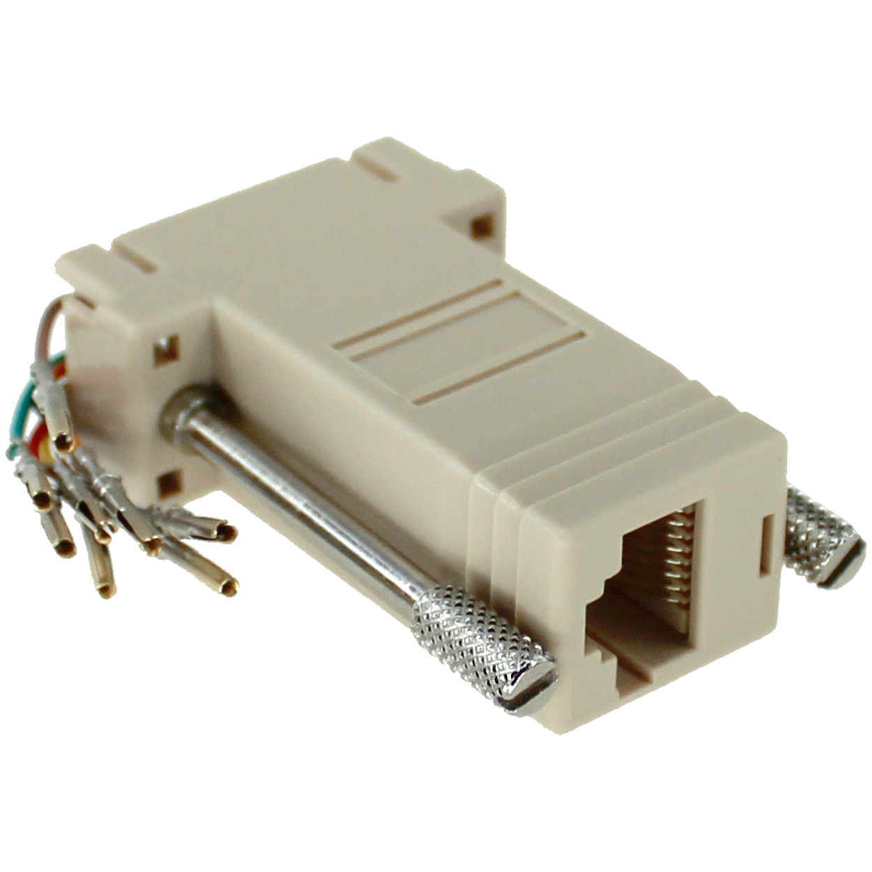 Female | DB9 | to | RJ45 | 8P8C | Modular | Jack | Adapter