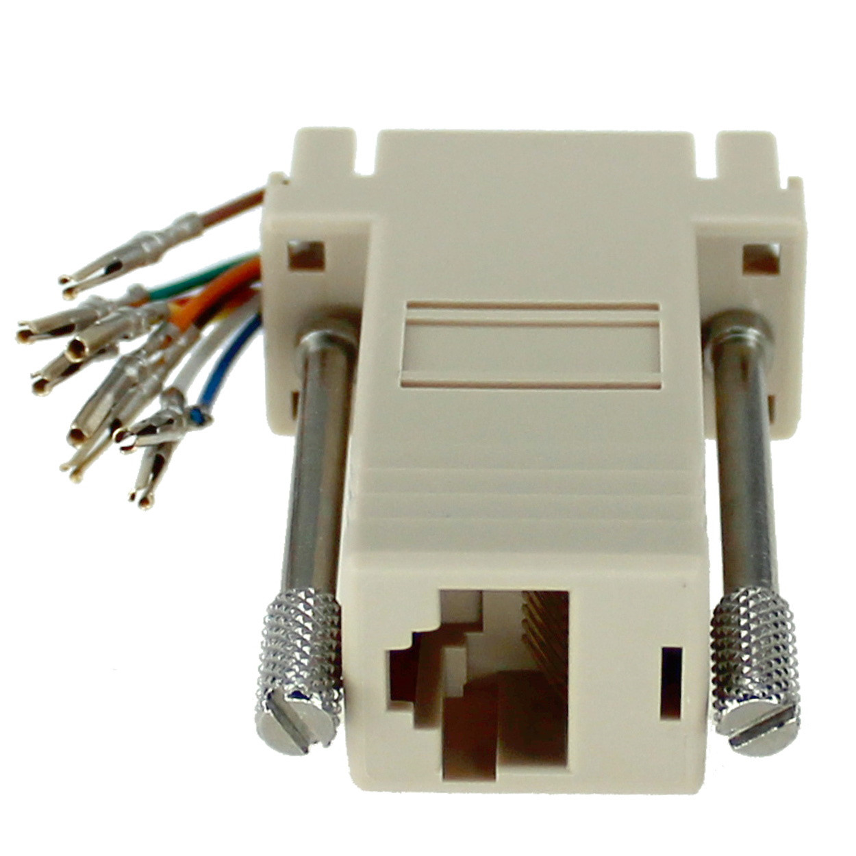Female | DB9 | to | RJ45 | 8P8C | Modular | Jack | Adapter
