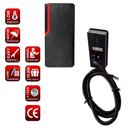 Access Control Weather Proof Reader Standalone Wiegand